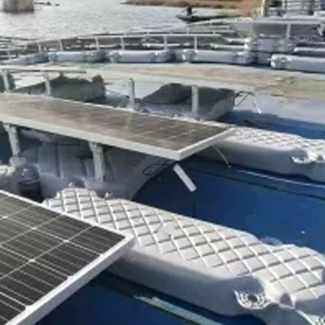 China 1MW Distributed Surface Floating Grid-Tied Solar Power System ...